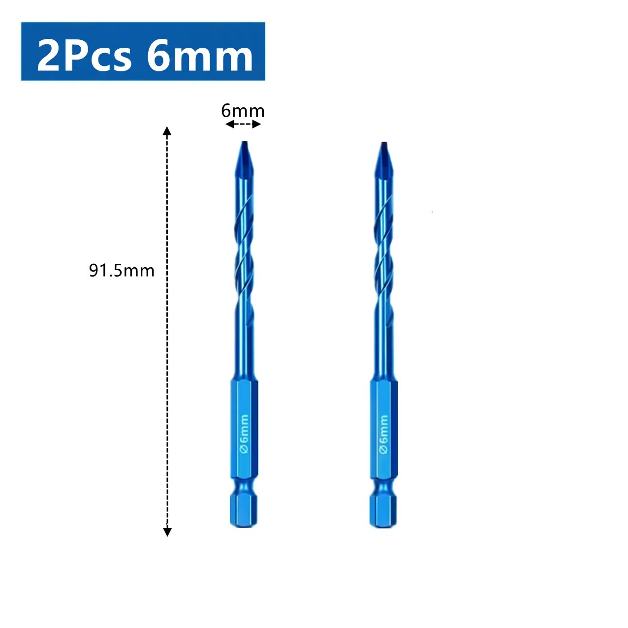 Эксцентриковое сверло высокой твердости, прецизионное сверление, 6/8/10/12 мм, стеклянная плитка, керамическая пробивная каменная плита, треугольное сверло