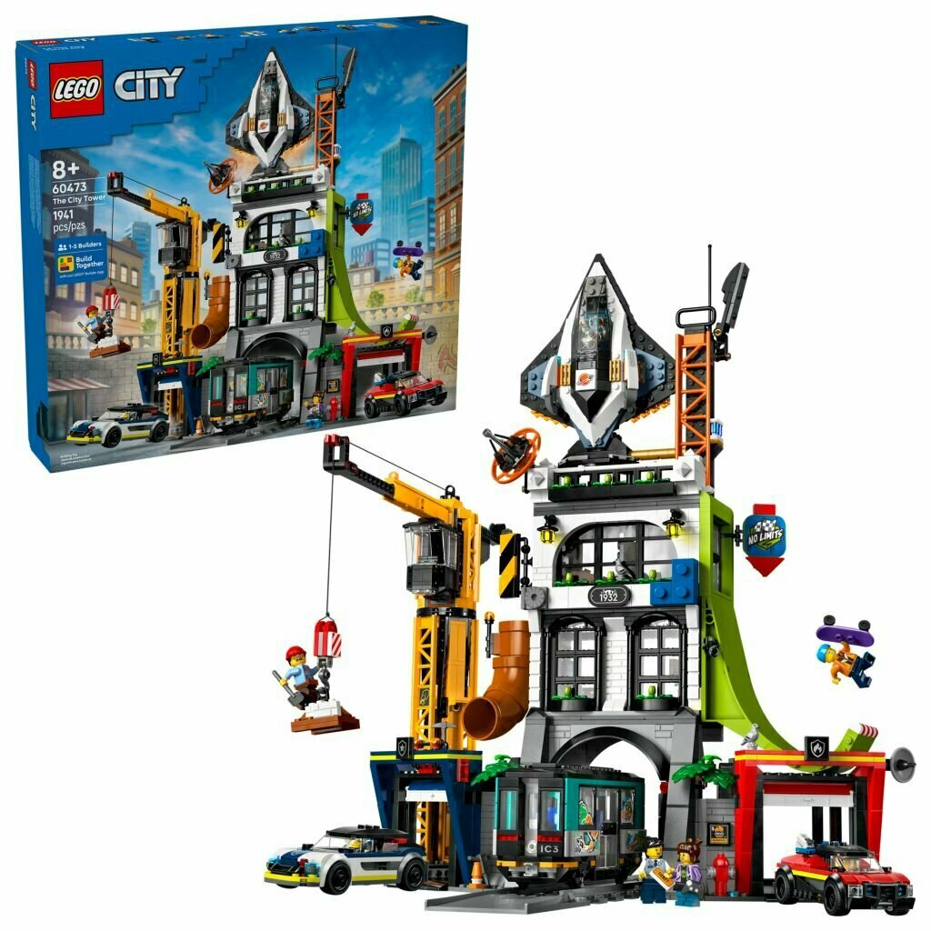 Конструктор LEGO City 60473 The City Tower Городская башня