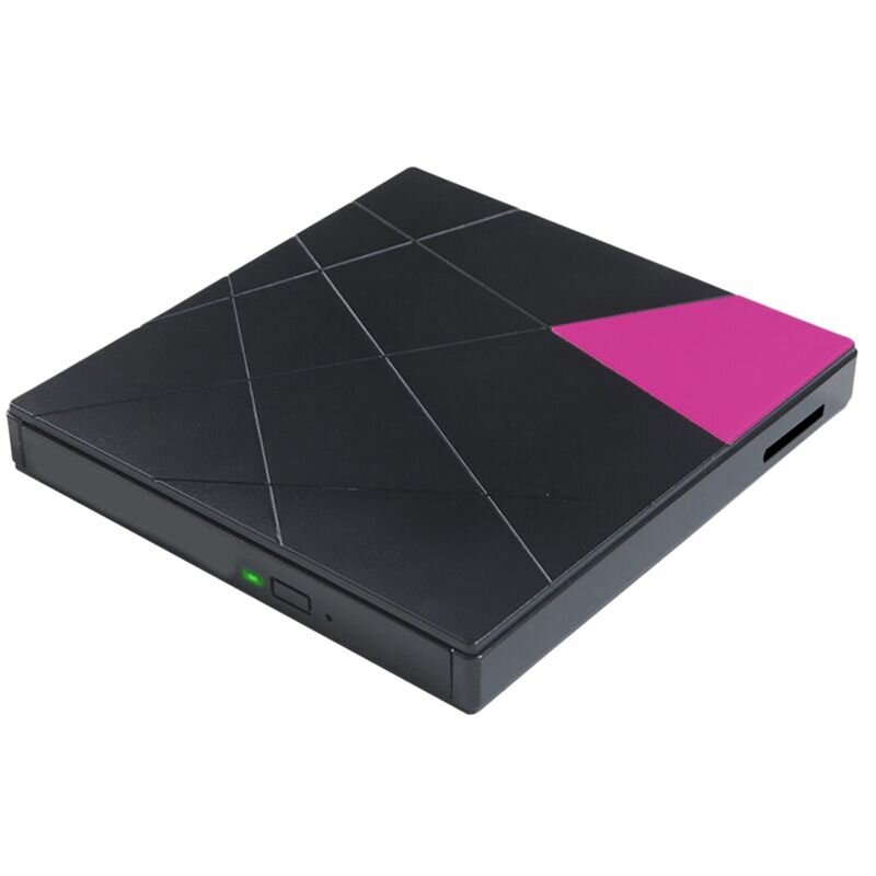 Внешний оптический привод USB3.0 + TYPE-C DVD CD Burner Player MyPads