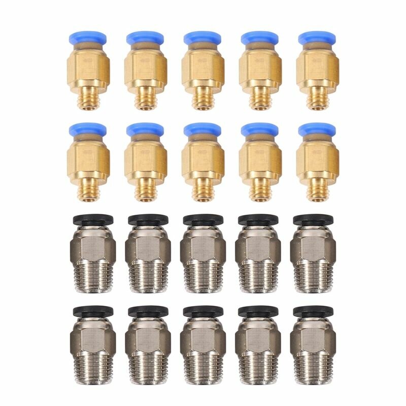 Пневматический фитинг MyPads PC4-M10 Push To Connect + PC4-M6 Quick In Fitting (упаковка из 20 шт.)