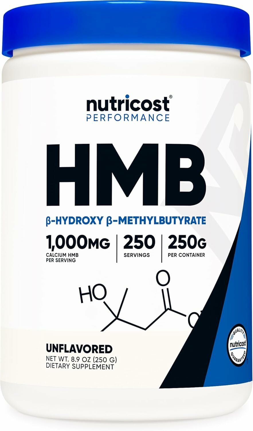 Nutricost HMB 250 g (ХМБ без вкуса)