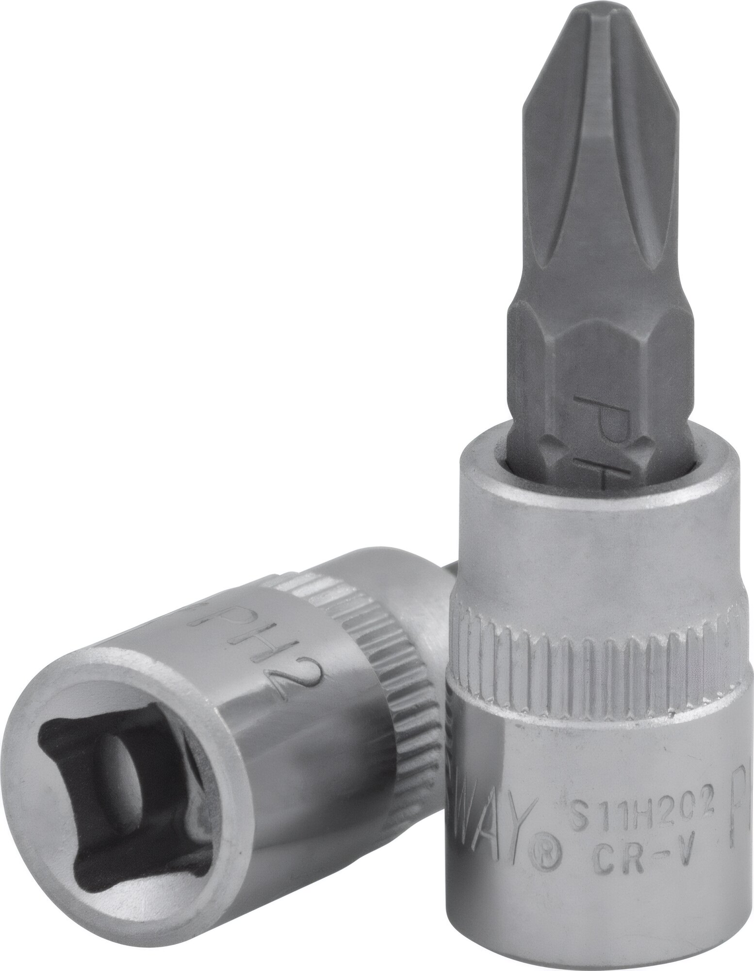 Торцевая головка 1/4"DR с вставкой РН2 Jonnesway S11H202