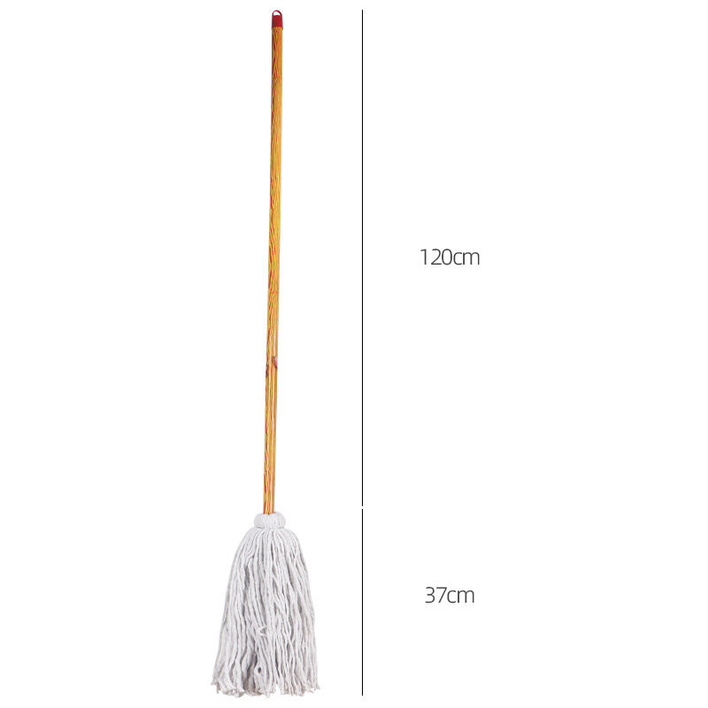 Швабра, деревянная, старомодная, впитывающая, белая