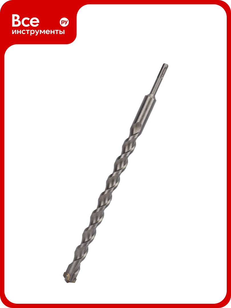 Бур по бетону (26х400 мм; 4 режущих кромки; SDS-plus) EKTO DS-005-2600-0400, перфоратора sds plus