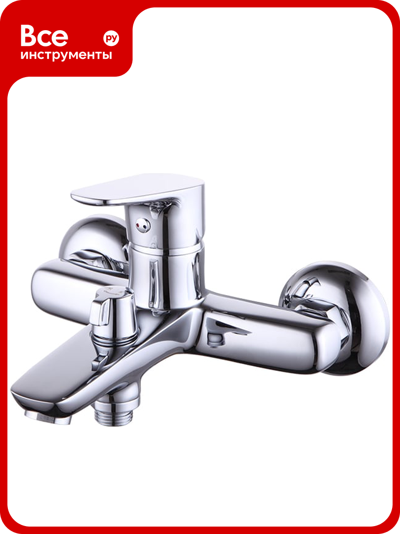 Смеситель для ванны IDDIS Zodiac ZODSB02i02 с керамическим дивертором, ванны с керамическим