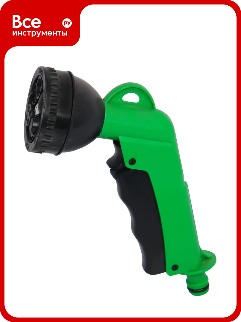 Пистолет для полива Park HL070 6 режимов 330065, пластик, для долгого срока службы