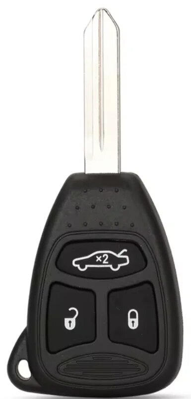 Zz KOBDT04A ID46 PCF7941 315/433 МГц автомобильный дистанционный ключ для Jeep Wrangler Grand Cherokee Commander Compass Liberty Chrysler Dodge 433mhz, 3 BT