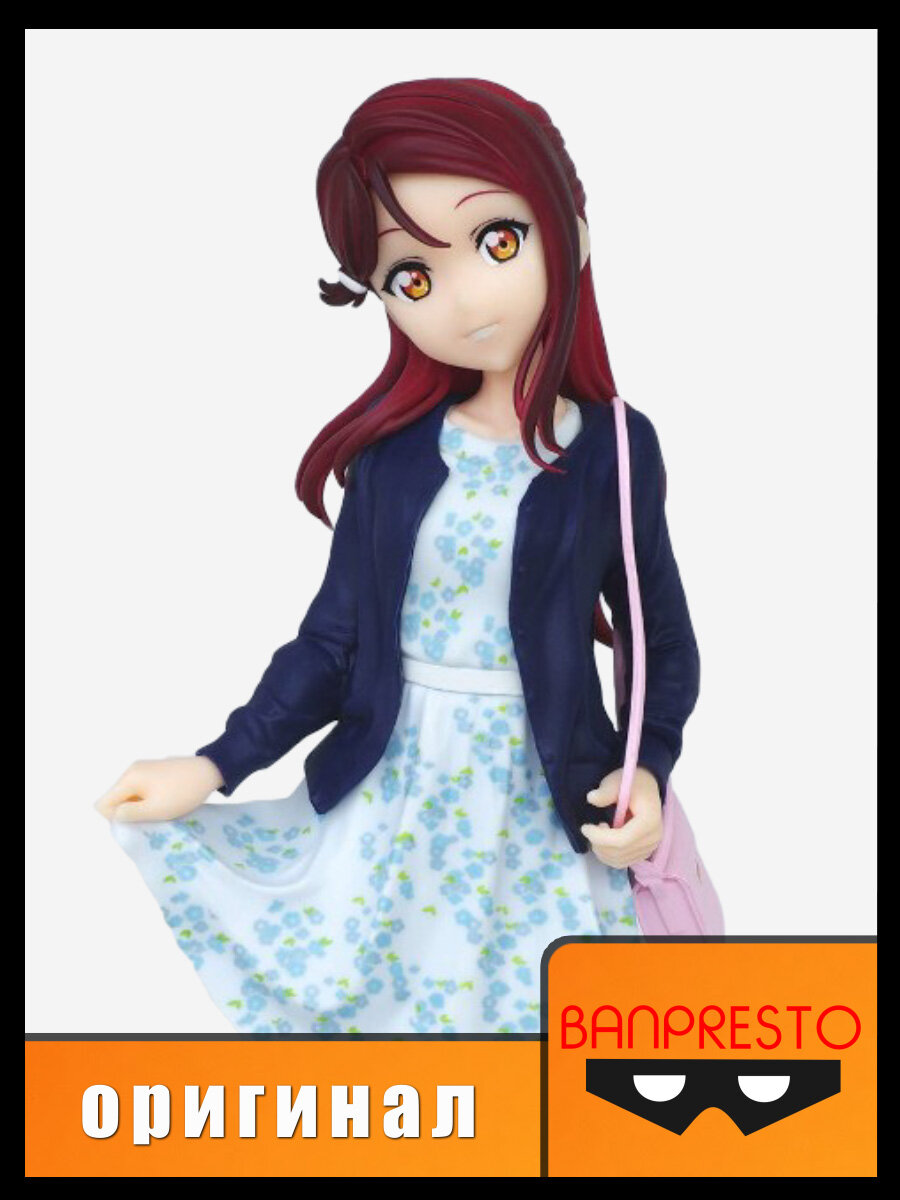Оригинальная фигурка Riko Sakurauchi от Banpresto из аниме Love Live! / Рико Сакураучи «Живая любовь!» 23 см