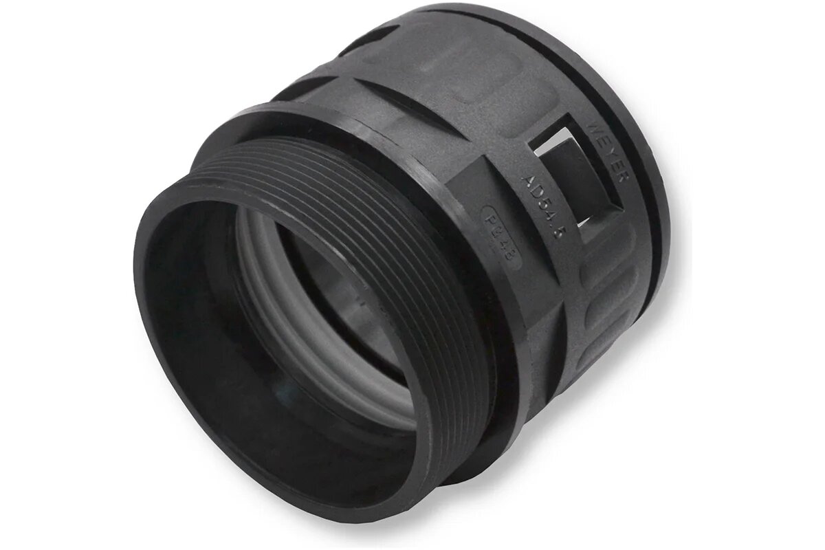 Weyer WQG-P48B/AD54.5 муфта для гофрированных труб коннектор прямой PG48 WE0208600
