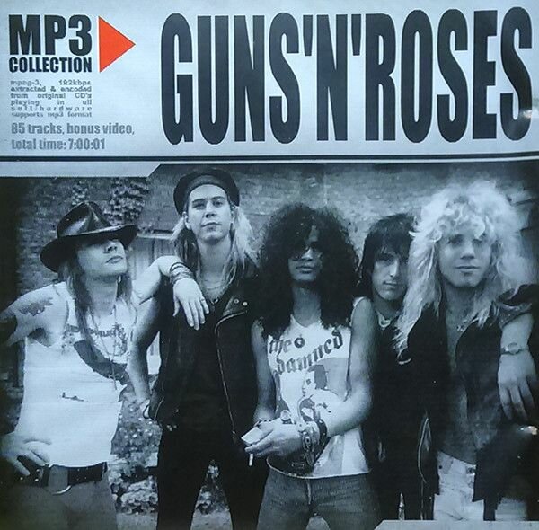 Guns 'N' Roses. MP3 Collection (RU, 2008, заводской диск) CD