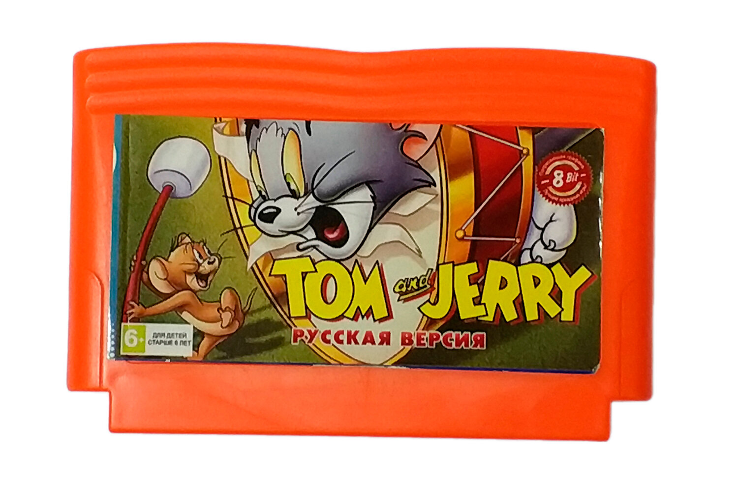 Картридж 8bit TOM & JERRY Том и Джерри, для игровых приставок