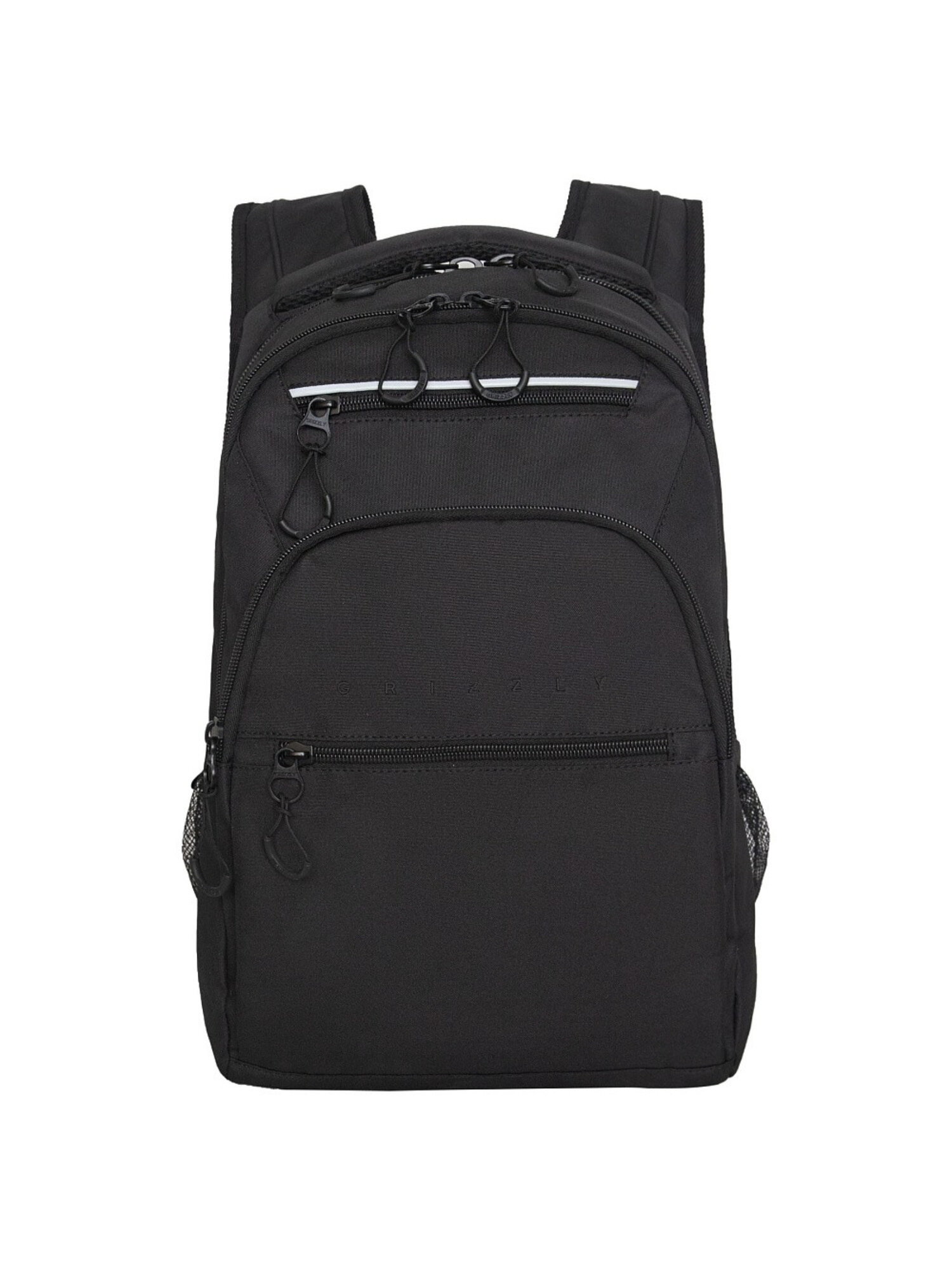 Рюкзак городской молодежный GRIZZLY, RU-531-1, черный, 31х43х20