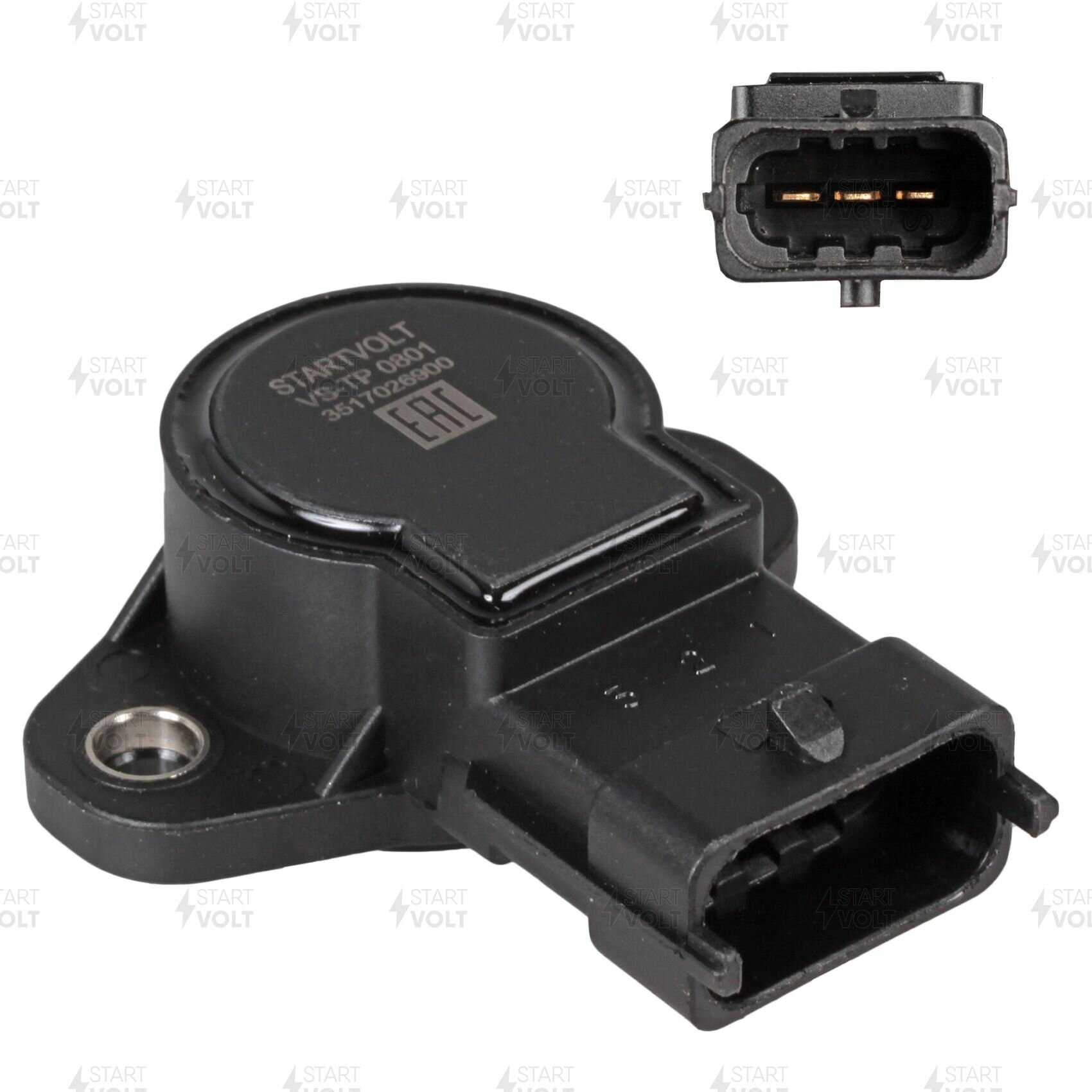 Датчик дроссельной заслонки, GETZ 02-, ACCENT III 05-, RIO II 05- (Startvolt) VSTP0801