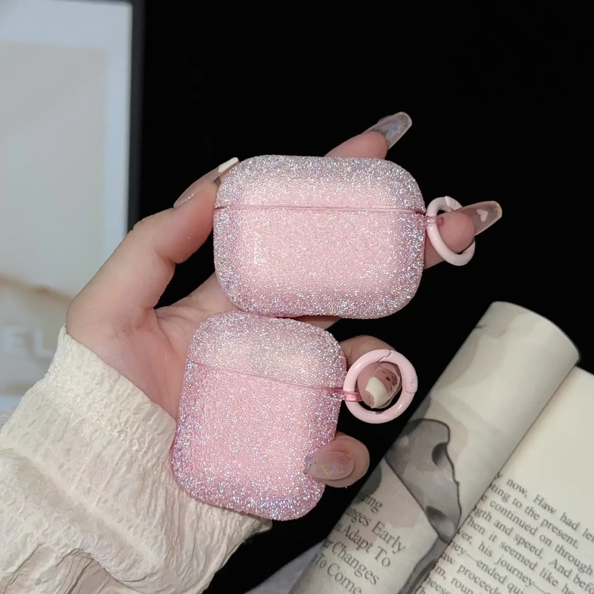 Розовый чехол для AirPods 4 2024, цвет 3