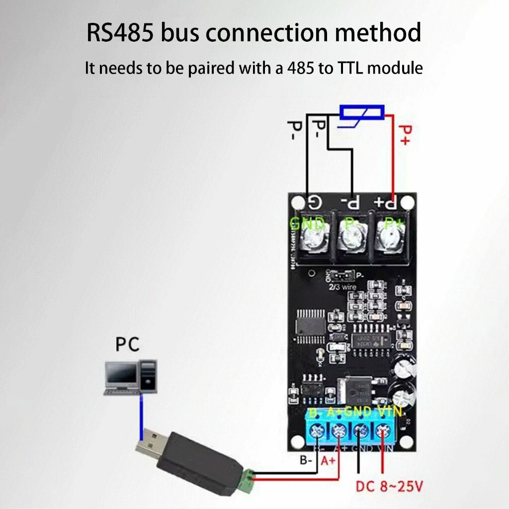 PT100 Датчик температуры с модулем Modbus RS485 — фото 1