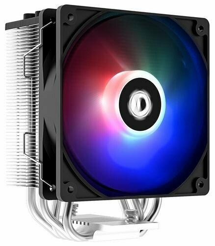 Кулер для процессора ID-Cooling SE-214-XT (4пин,1700/1200/1155/AM4,16-26.6дБ,500-1500об/мин, Al+тепл. трубки)