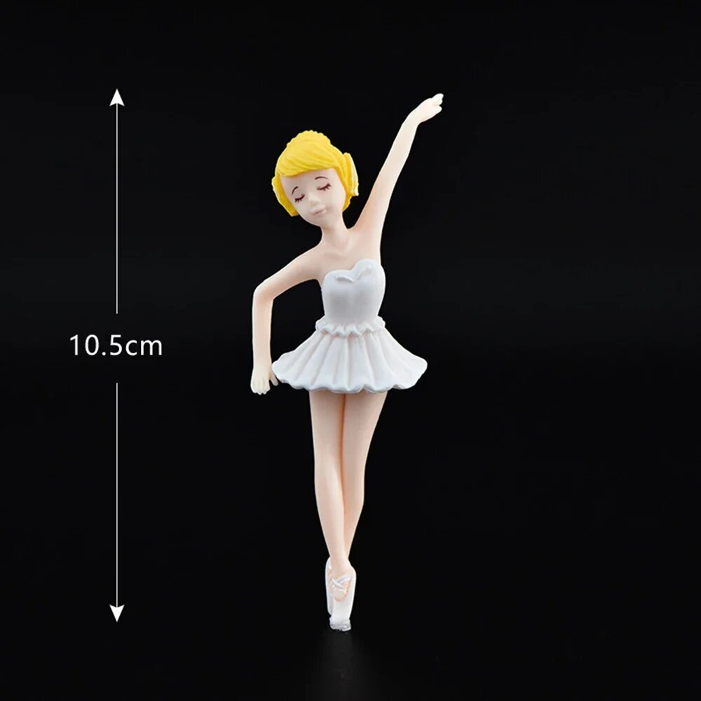 Миниатюрная фигурка балерины, 10.5 см, Цвет: C