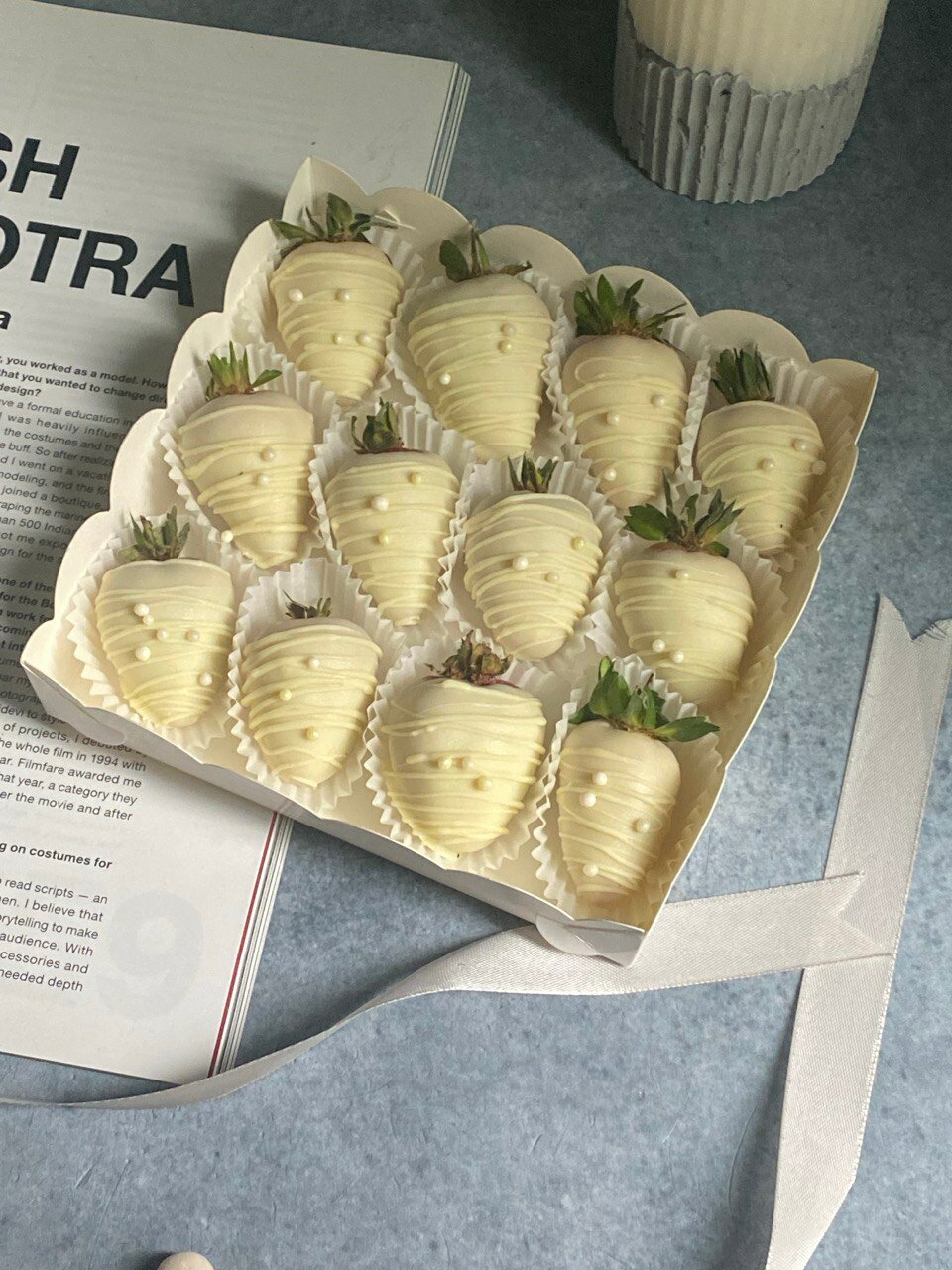 Подарочный набор Клубника в шоколаде Подарок близким Подарок девушке