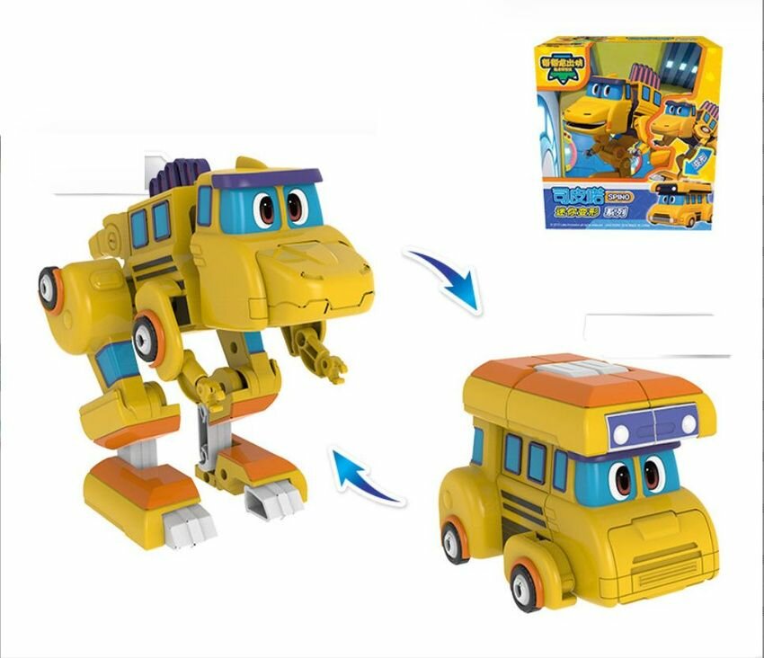 Игрушка-трансформер Команда Дино динозавр Поки для детей