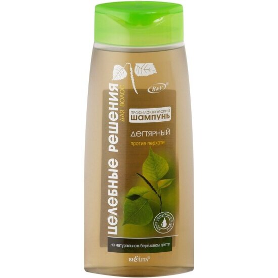 Шампунь дегтярный Белита против перхоти, 480 мл