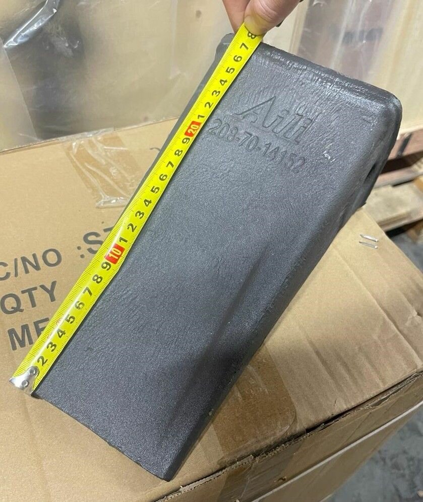 Коронка кованая стандартная 208-70-14152 Aili для экскаватора KOMATSU серии PC400