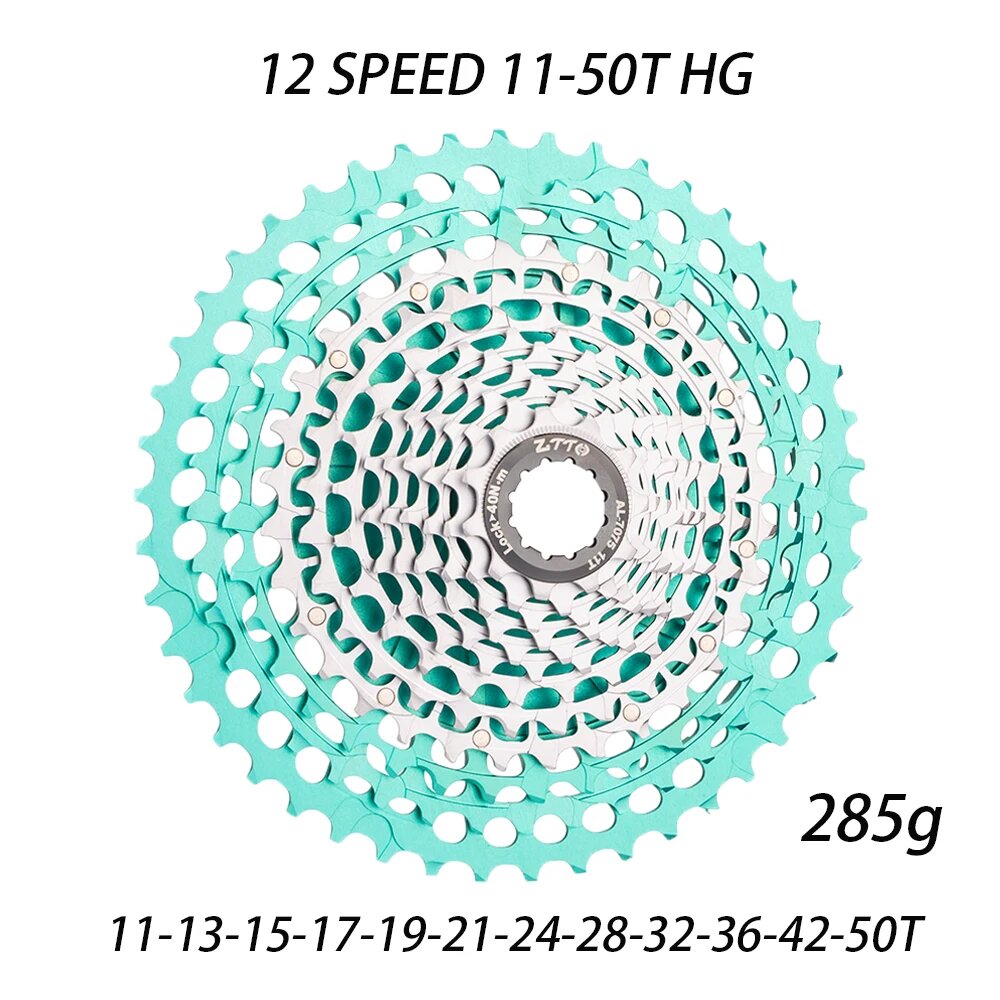 ZTTO Сверхлегкая MTB 12-скоростная кассета HG 12 S 11-46T свободного хода 12 В 11-50T 11-51T звездочка маховик с ЧПУ идеальные велосипедные детали