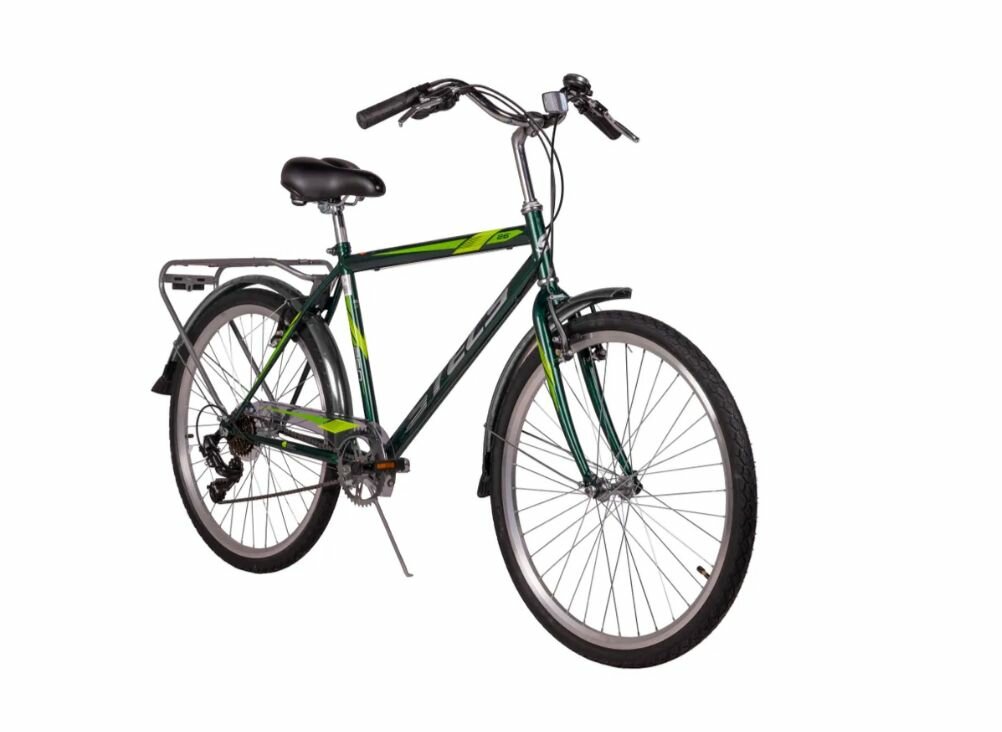 Велосипед городской STELS Avangard 250 26" зеленый 7 скоростей