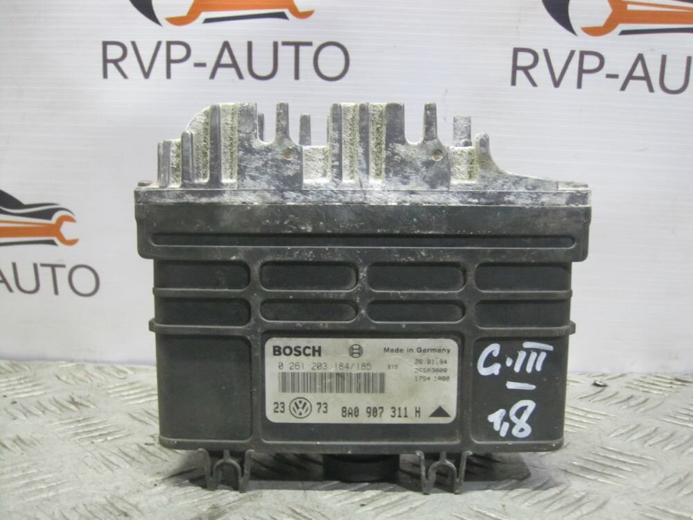 Блок управления двигателем VW Golf 3 1.8 1991-1999 0261203184
