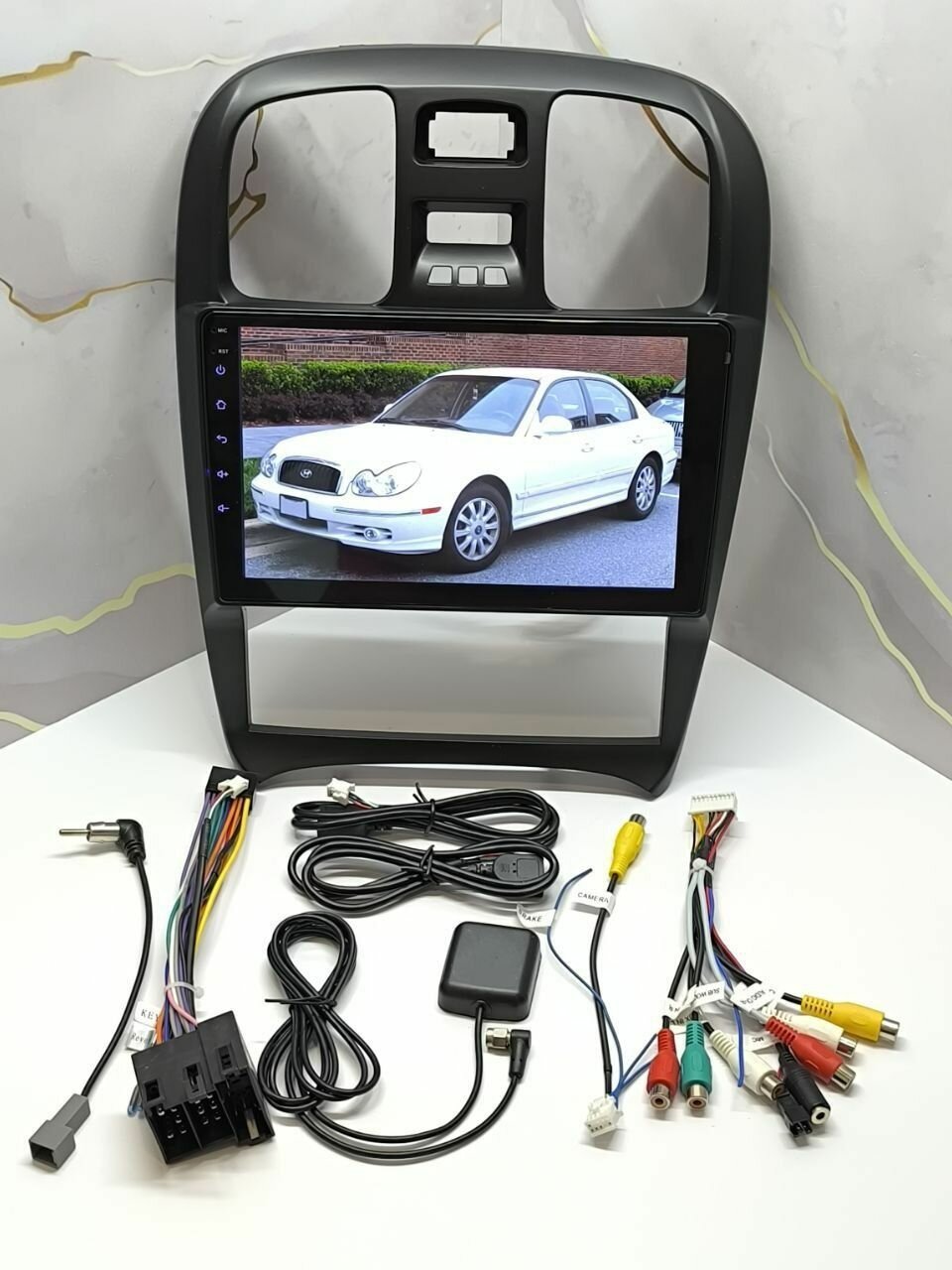 Магнитола Хендай Соната Тагаз, андроид 2Gb+32Gb 9 дюймов, 4 ядра 1.5 МГц, IPS экран с разрешением 1280*720 / штатная магнитола Hyundai Sonata EF (Tagaz) 2001-2010