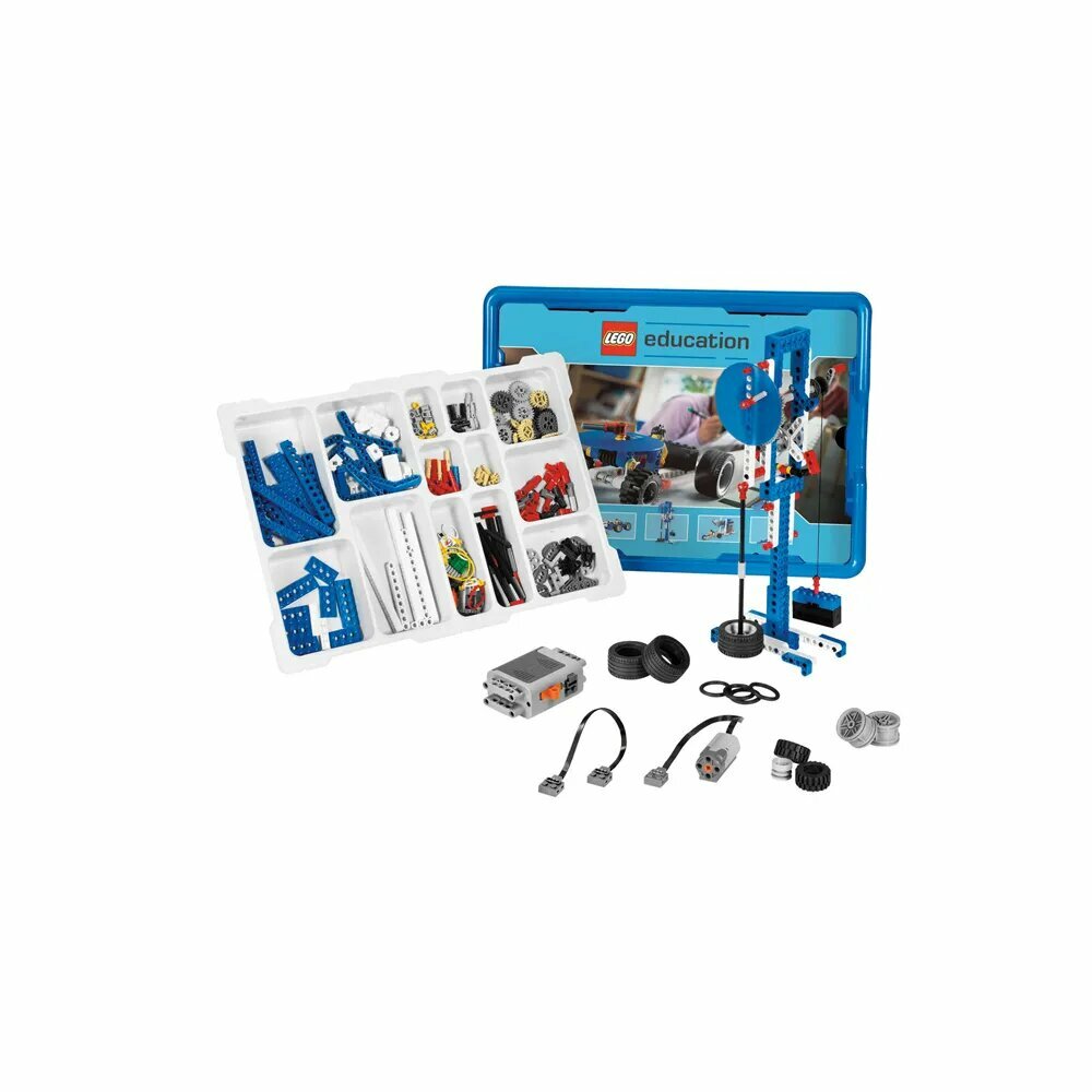 Конструктор LEGO Education Machines and Mechanisms Технология и основы механики 9686 уценка ( Без инструкции )