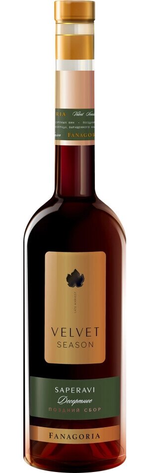 Вино Fanagoria, "Velvet Season" Saperavi, 0.5 л