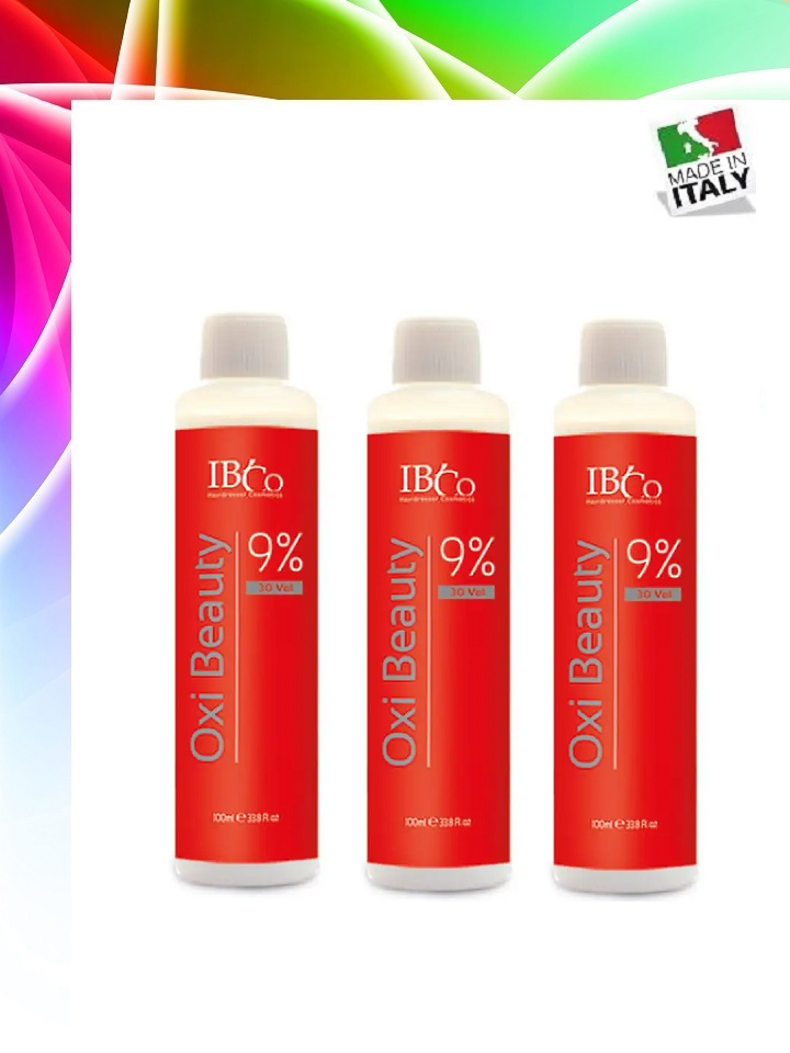 Oксид IBCo OXI BEAUTY 9% (30 vol), 100 мл