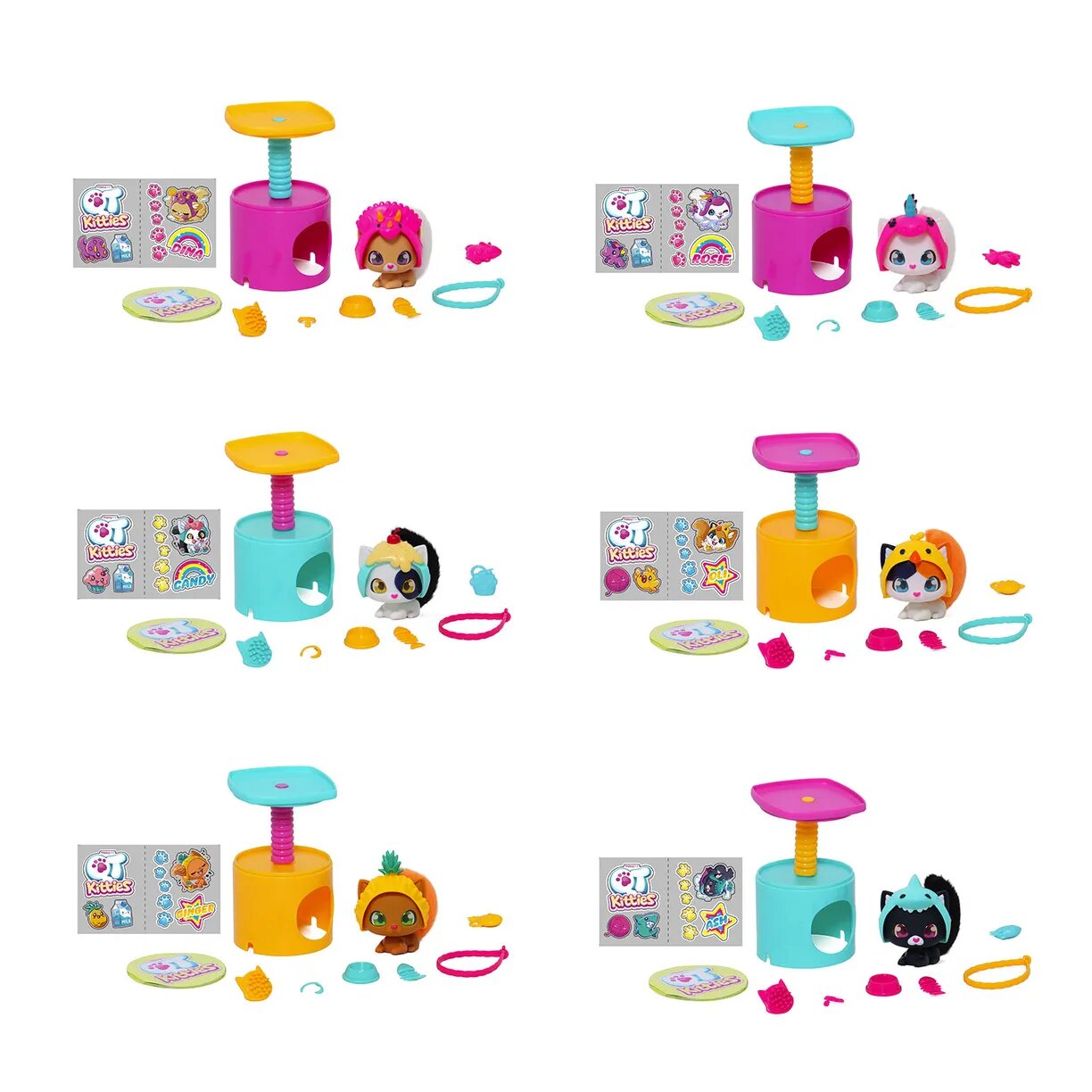 Игровой набор QT Kitties Милые котята в ассортименте 450001 коллекционные