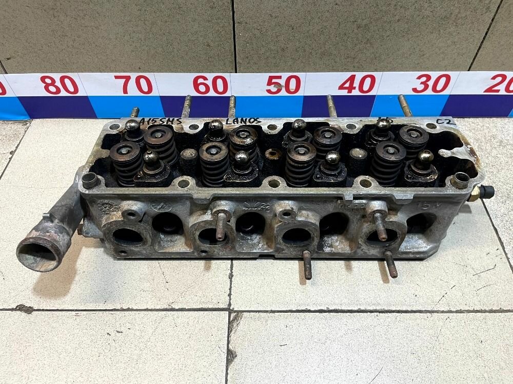 Головка блока цилиндров Chevrolet Lanos 96182931