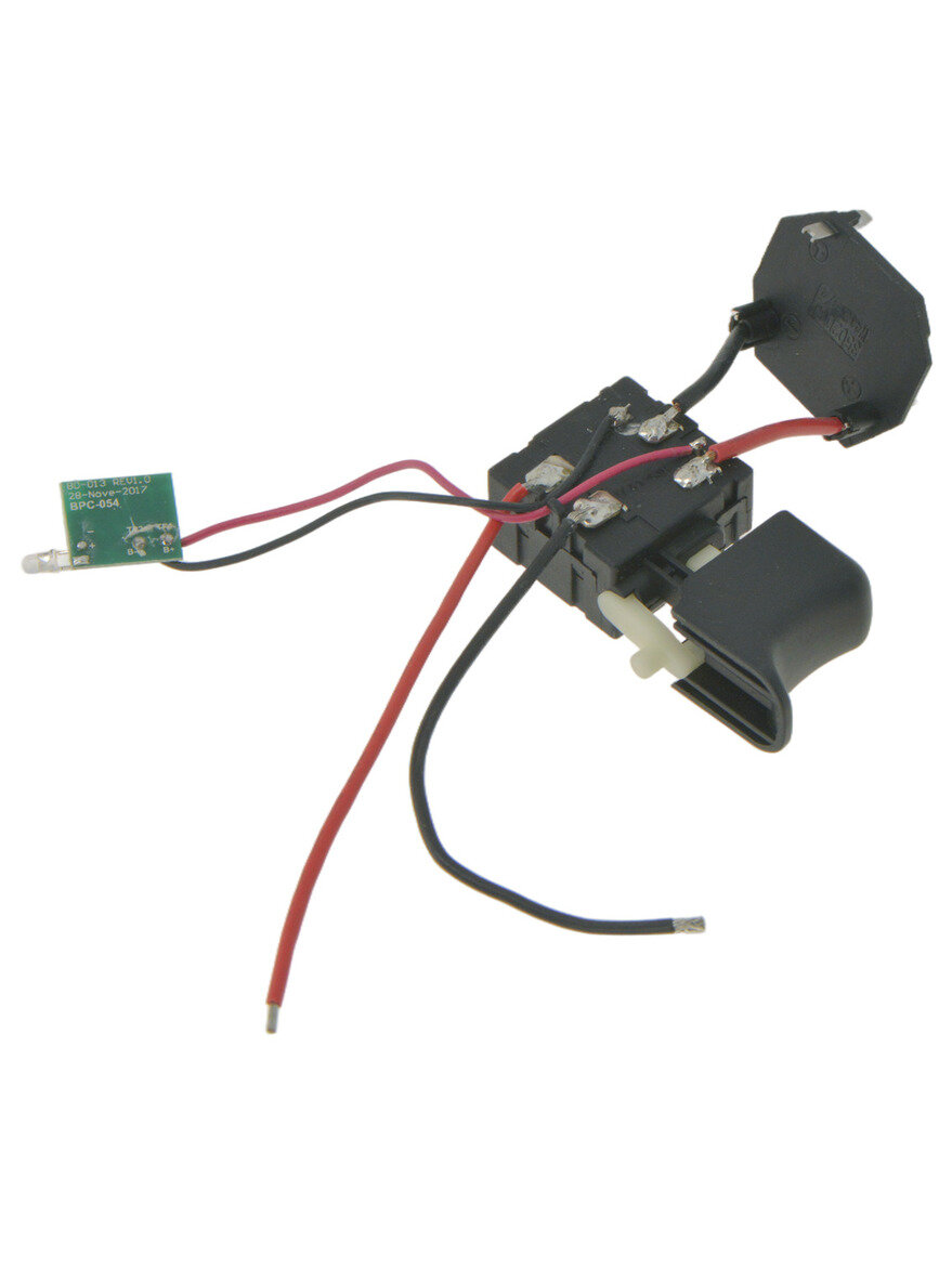 Выключатель для шуруповерта ИНТЕРСКОЛ ДА-12ЭР-01 Li-ion (s/n 534.****)