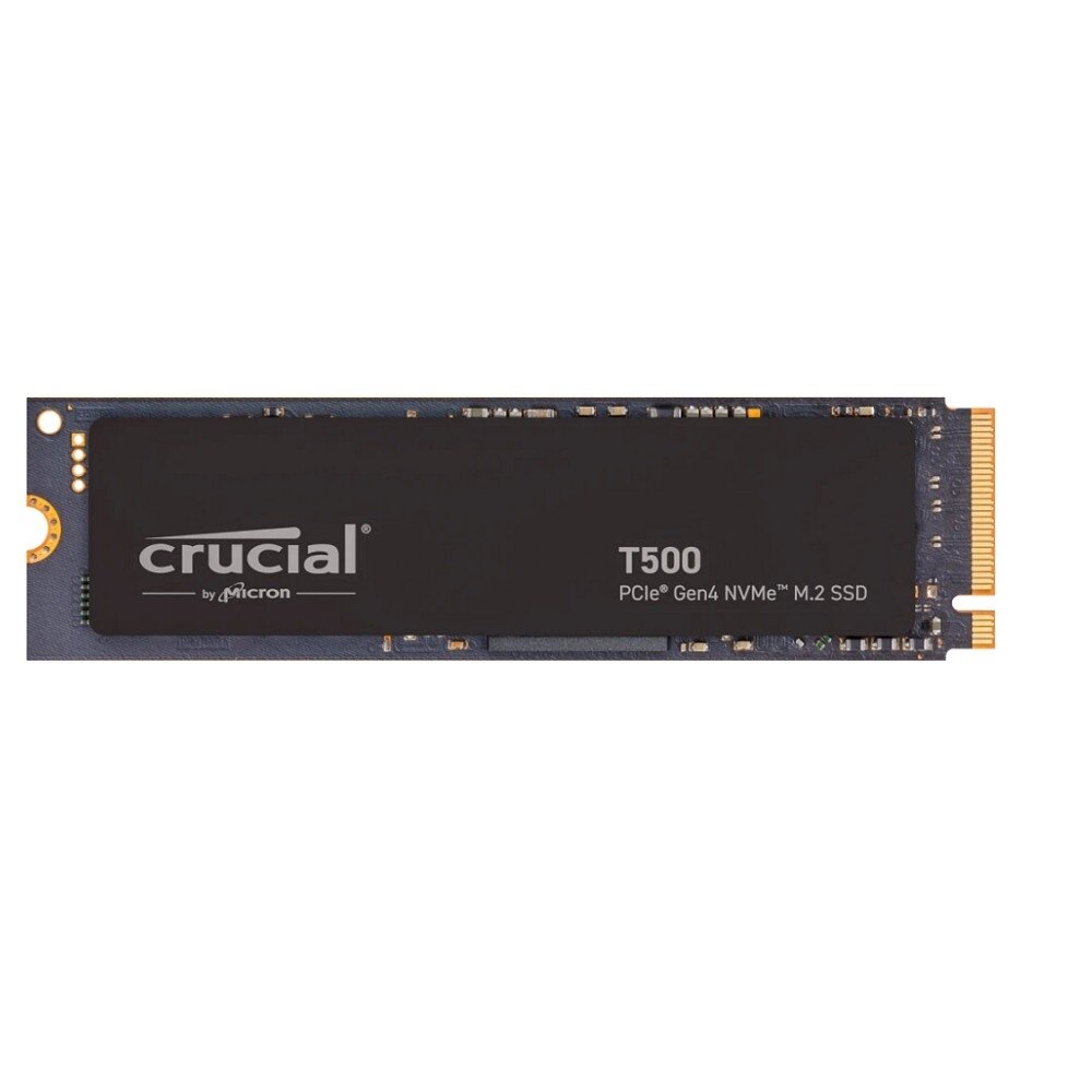 Накопитель Твердотельный накопитель SSD Crucial T500 2TB PCIe Gen4 NVMe M.2 SSD CT2000T500SSD8