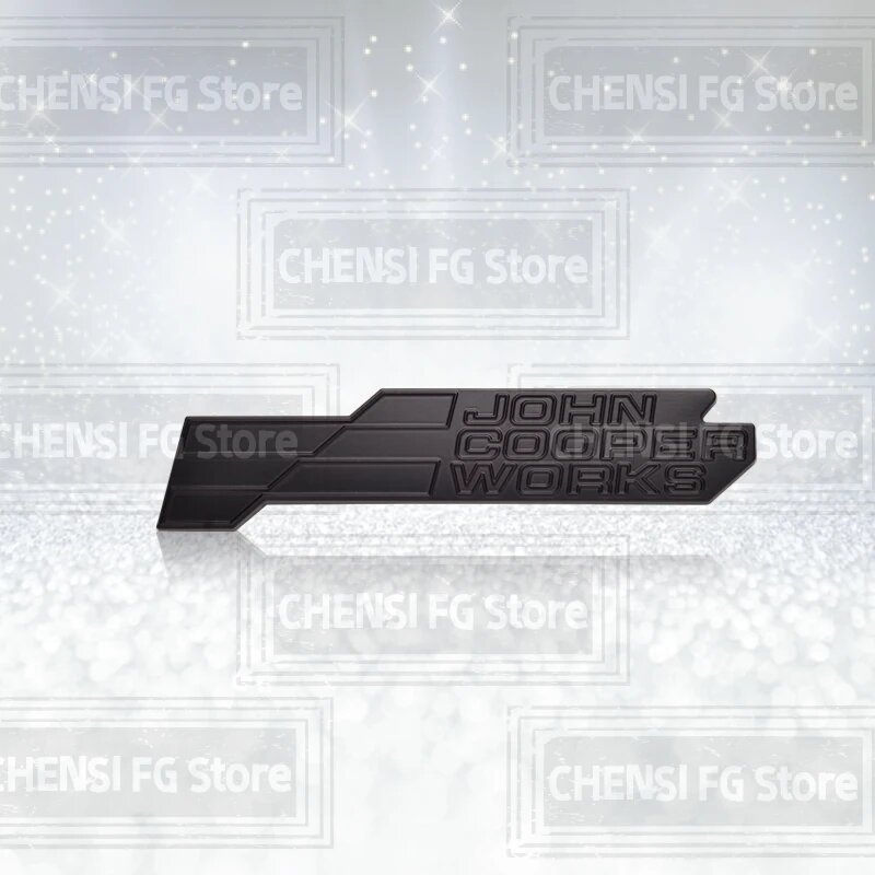3D металлический сплав, новый значок на переднюю решетку JCW для Mini Cooper S R59 R60 R56 R58 F56 Countryman Clubman, эмблема на задний багажник автомобиля, наклейка JCW Sticker