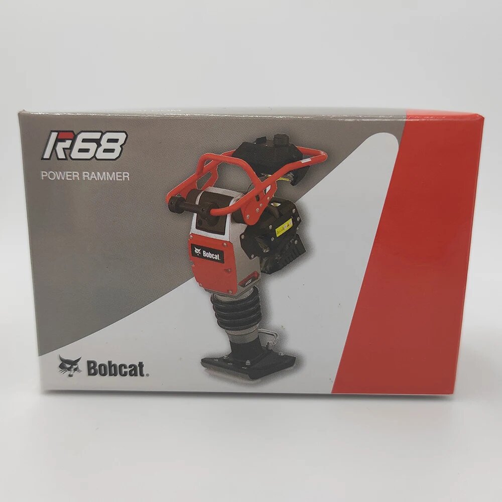 Литой под давлением ROS масштаб 1/25 Bobcat R68 ручной ударный грейдер модель из сплава Коллекционная игрушка в подарок сувенир дисплей орнамент