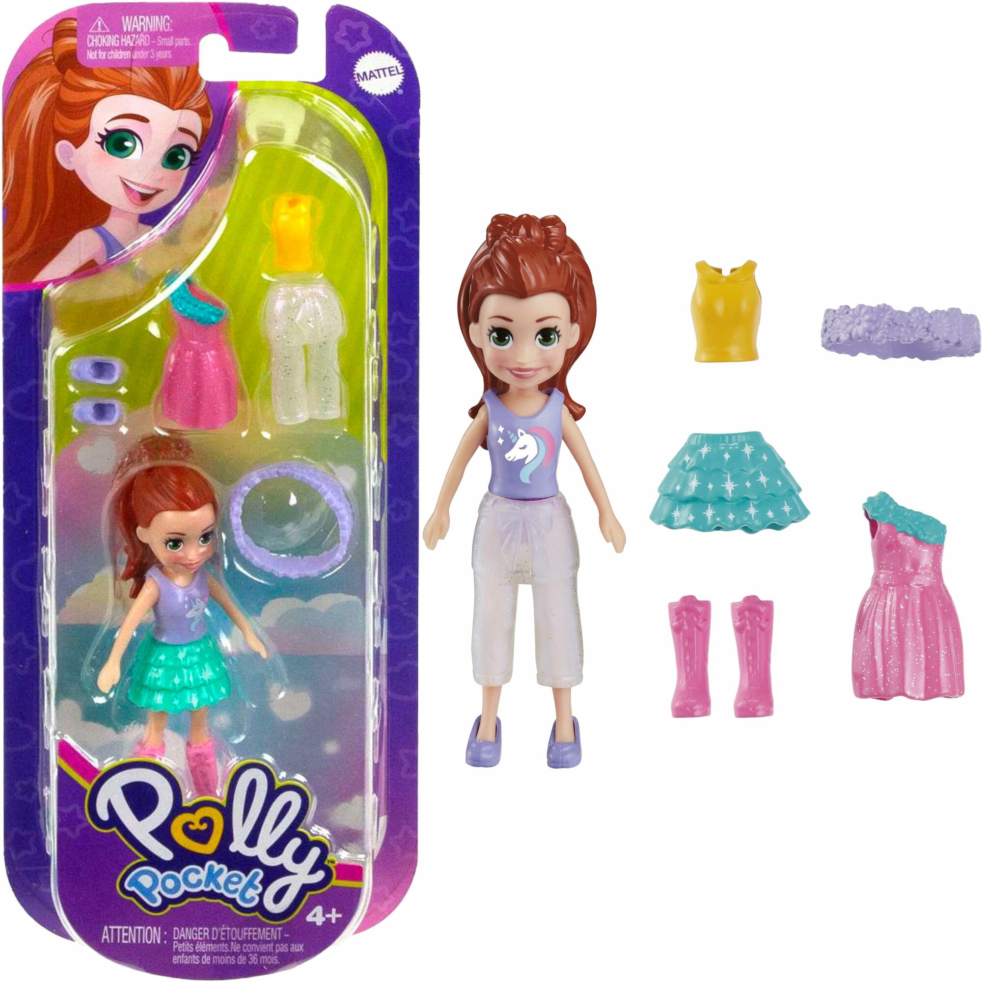 Игровые наборы Polly Pocket и модные аксессуары HNF50
