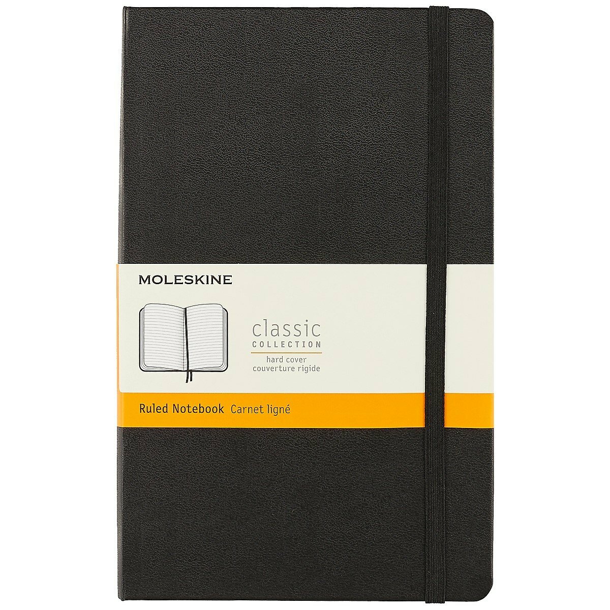 Книга для записей Moleskin Expended Large, линейка, твёрдая обложка, 200 листов, А5