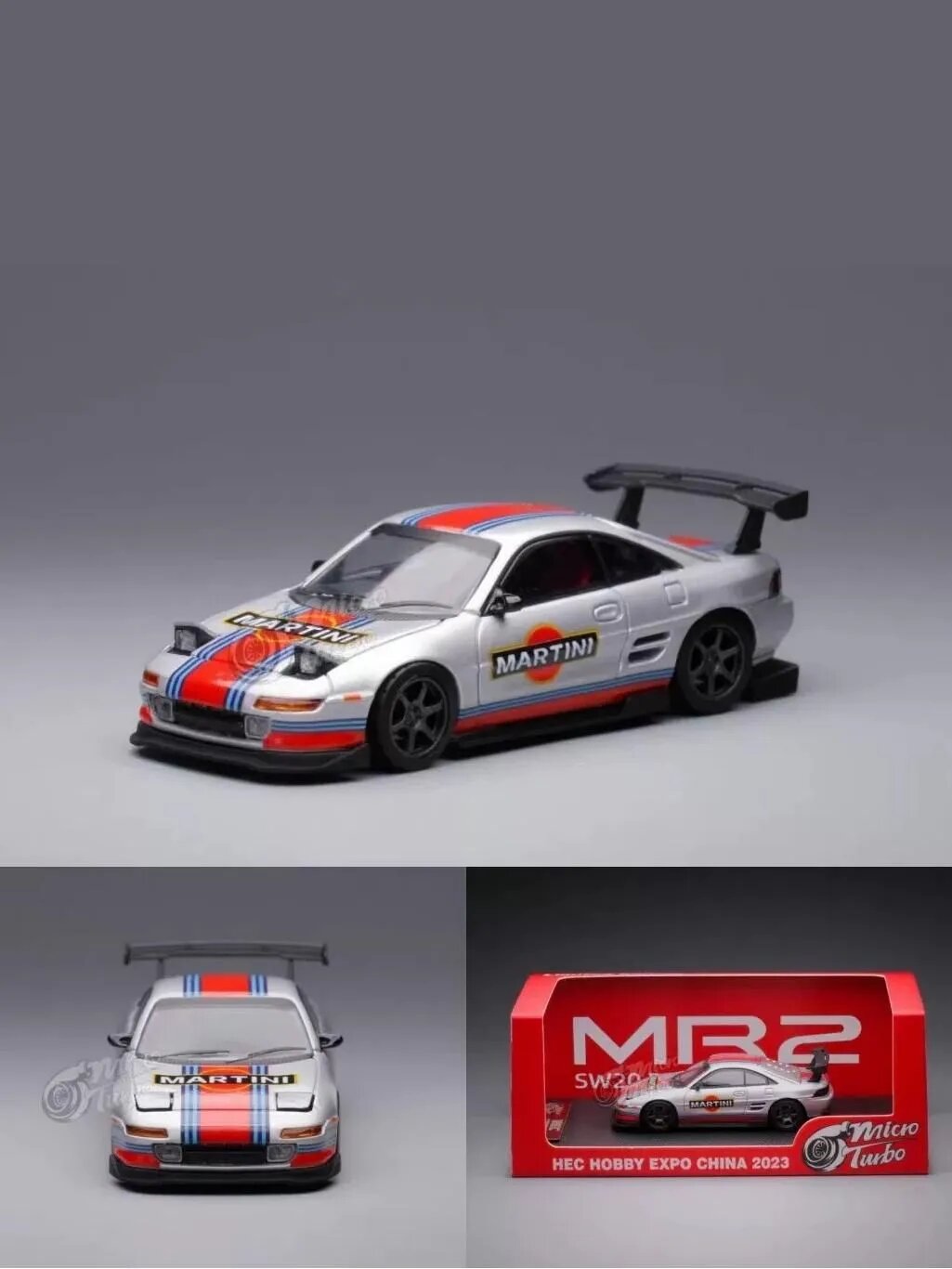 Машинка MicroTurbo MT 1/64 Toyota MR2 SW20 HEC Show Limited edition Die-cast Alloy Car Model Collection Display Gift