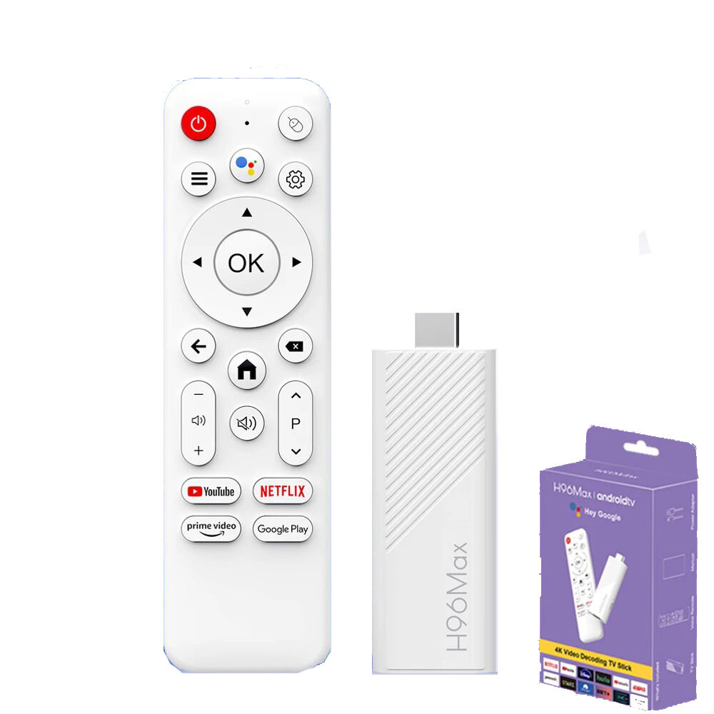 Android TV Stick Allwinner H313 Global TV Stick с четырьмя ядрами, голосовым помощником, Wifi6 BT5.0, поддержкой потоковой передачи 4K Smart TV Stick