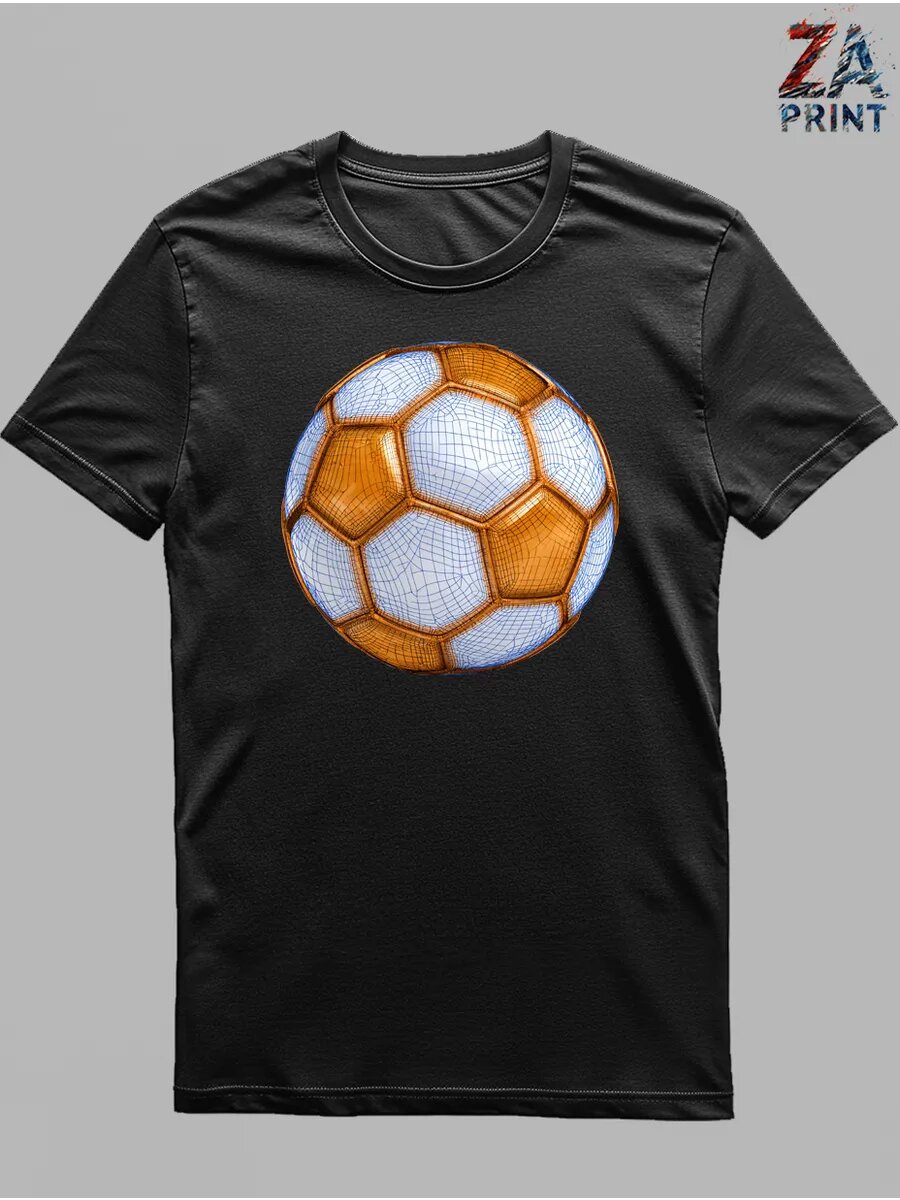 Футболка футбольный мяч