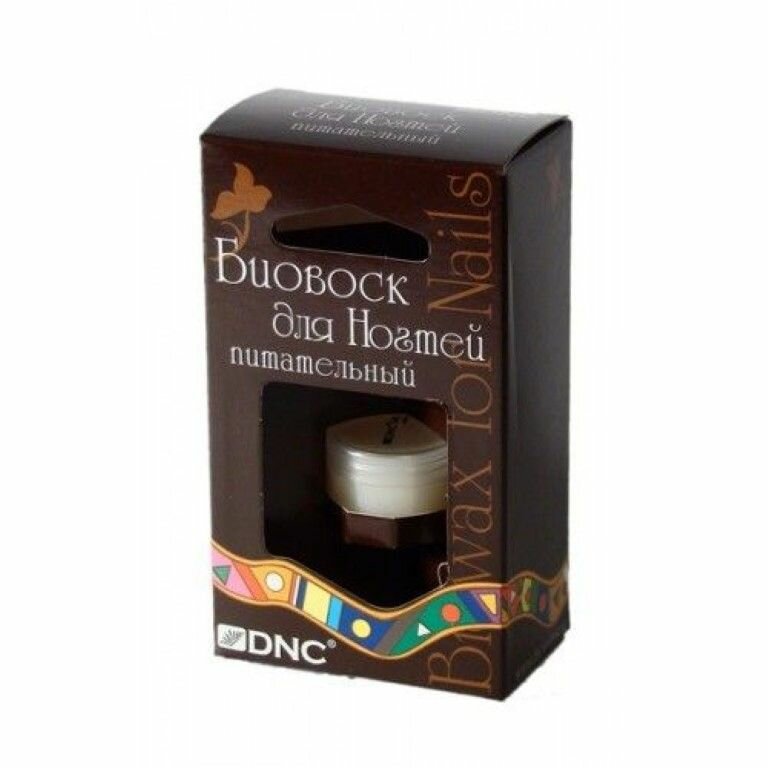 Крем для ногтей DNC биовоск, питательный, 7 мл, смягчает кутикулу и заживляет ранки