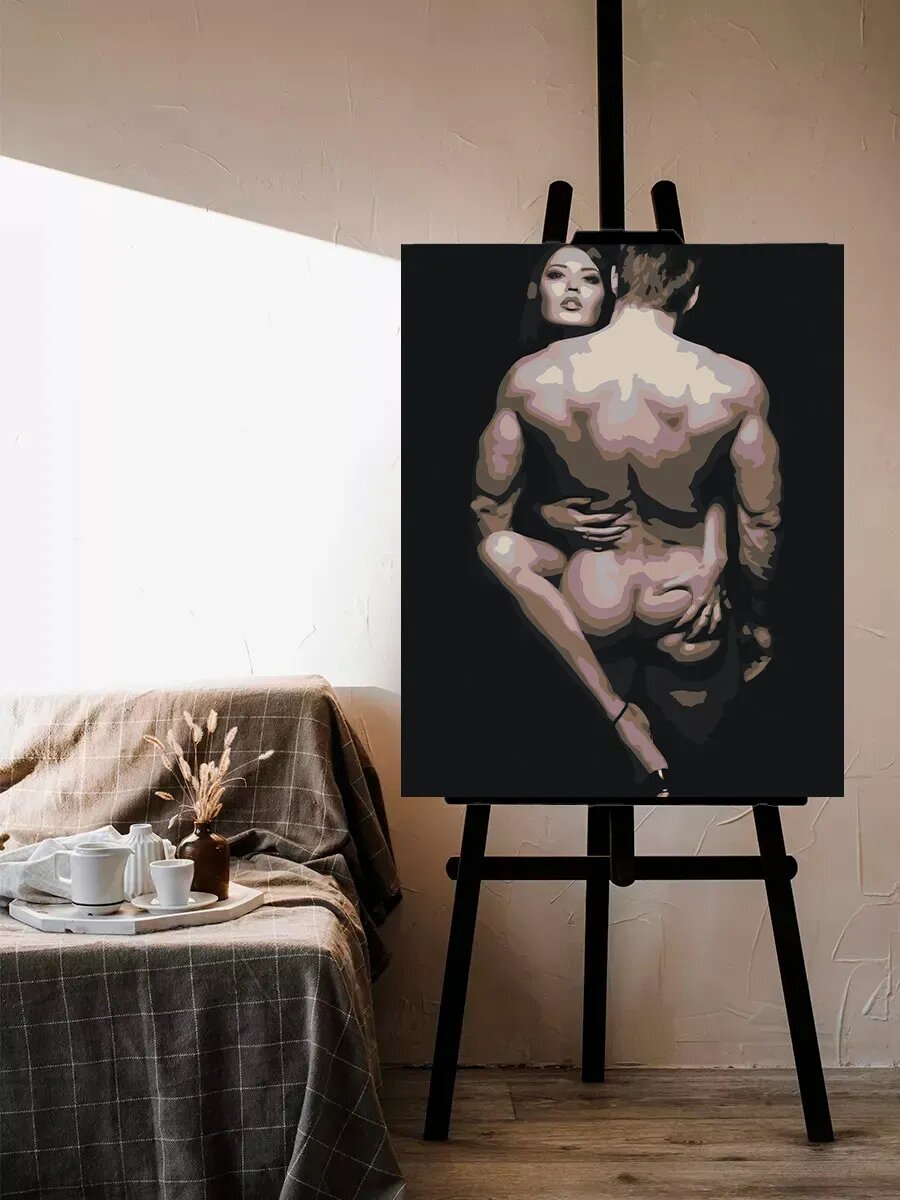 Картина по номерам Эротика Страсть Любовь Соблазн