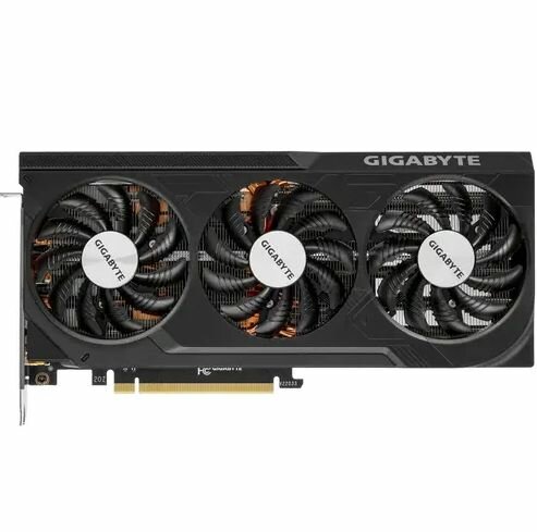 Видеокарта GIGABYTE GeForce RTX 4070 Ti WINDFORCE OC (GV-N407TWF3OC-12GD) - PCI-E 4.0 x16, 12 ГБ, 192 бит, DisplayPort x3, HDMI x1, GPU 2310 МГц