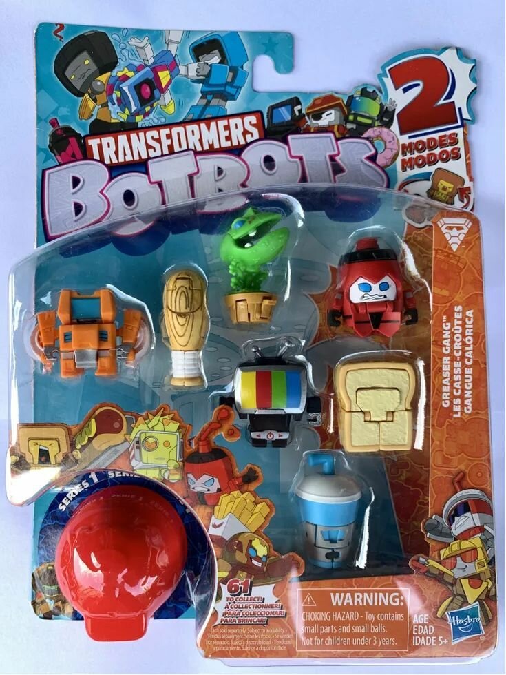 Transformers BotBots Series 8-Piece Set - Коллекционные куклы Тайна 2 в 1