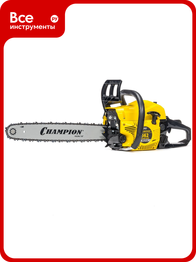 Бензопила CHAMPION 362-18 507781/99944900310 для слесарных и