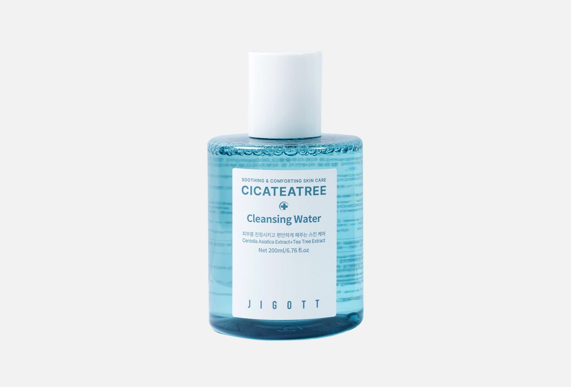 Успокаивающая мицеллярная вода для лица JIGOTT Cica Tea tree 200 мл
