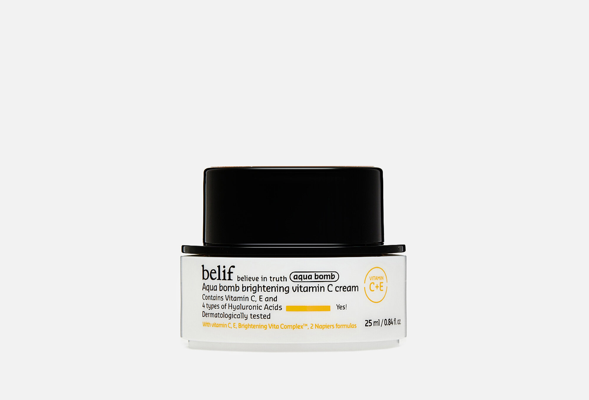 Крем для сияния кожи BELIF Aqua bomb brightening vitamin C cream 25 мл